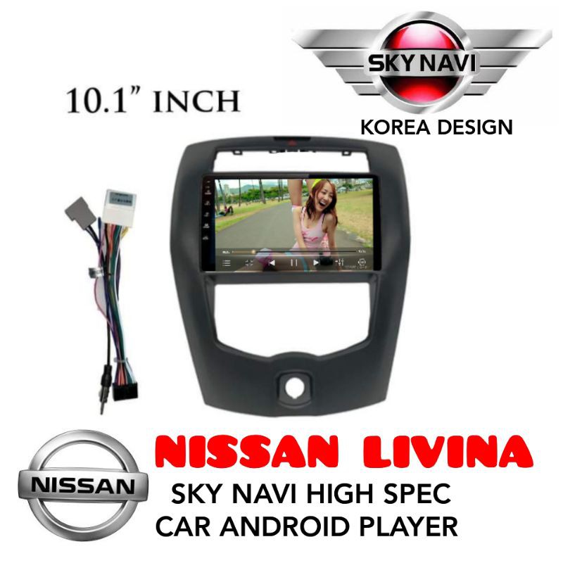 (NISSAN LIVINA) SKY NAVI T3L HIGH SPEC CAR ANDROID PLAYER | Shopee Malaysia