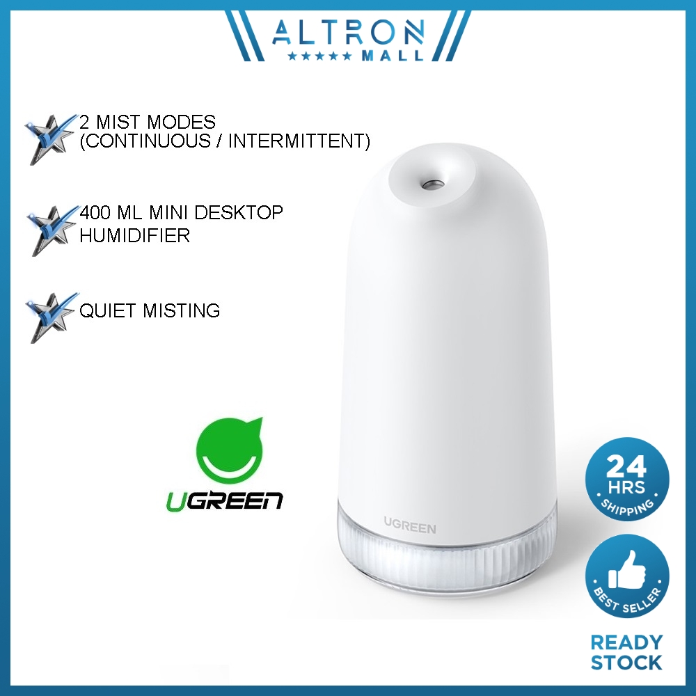 UGREEN Humidifier Cool Mist Air Humidifier Home Appliances Mini 400ml ...