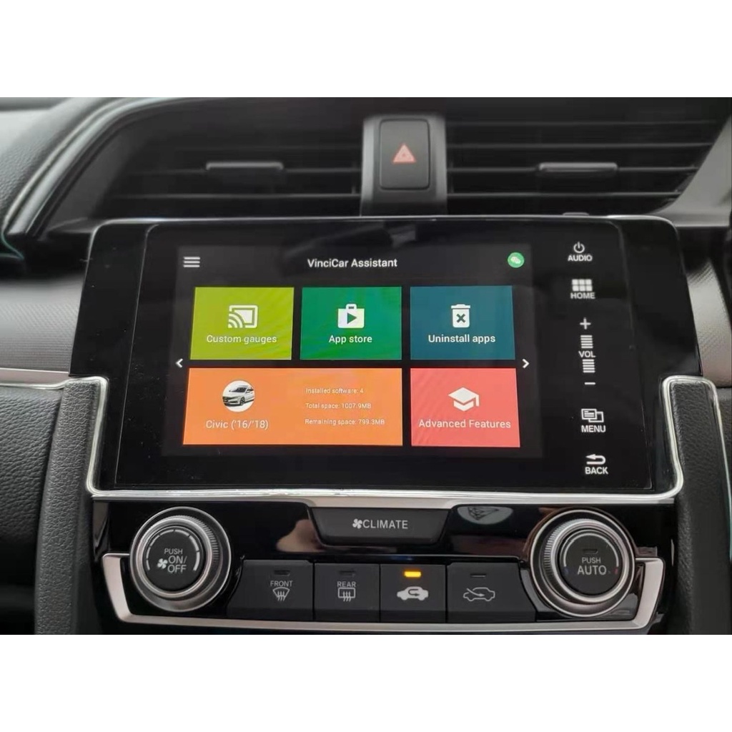 HONDA HACK Davinci Vincicar software code for CIVIC FC CRV FK8 android ...