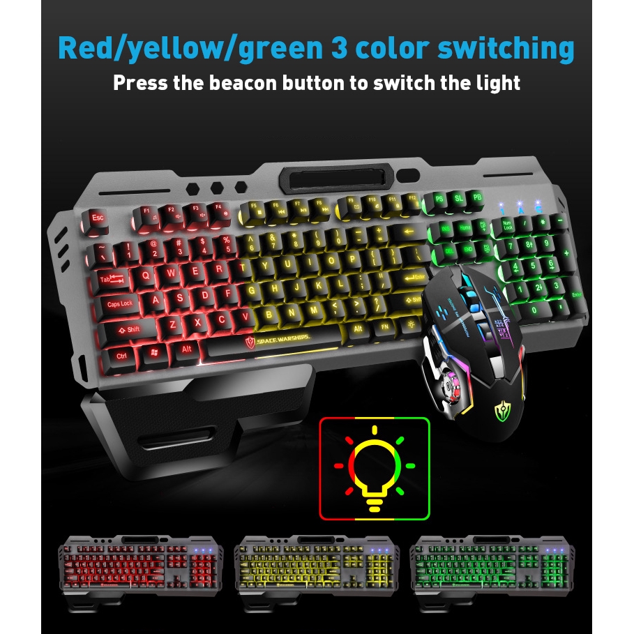 ~Ship From KL~ GK70 Mechanical GAMING KEYBOARD 104keys Colorful LED ...