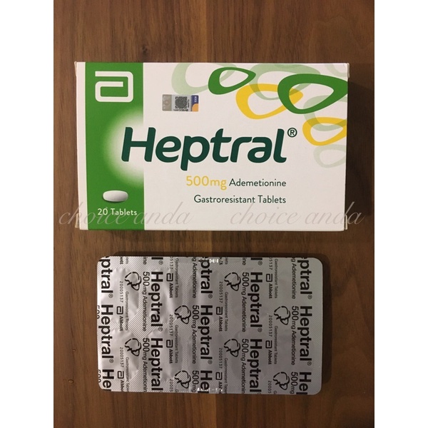 (( Expiry Date 10/24 )) ( 10's / 20's ) Heptral 500mg Ademetionine ...