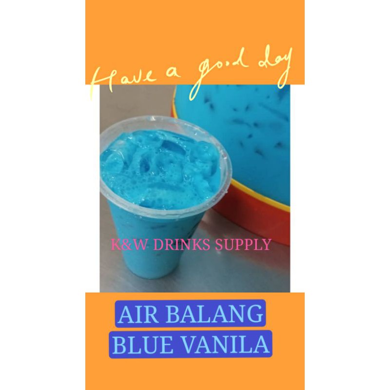 BLUE VANILA POWDER 1KG AIR BALANG BLUE VANILA | Shopee Malaysia