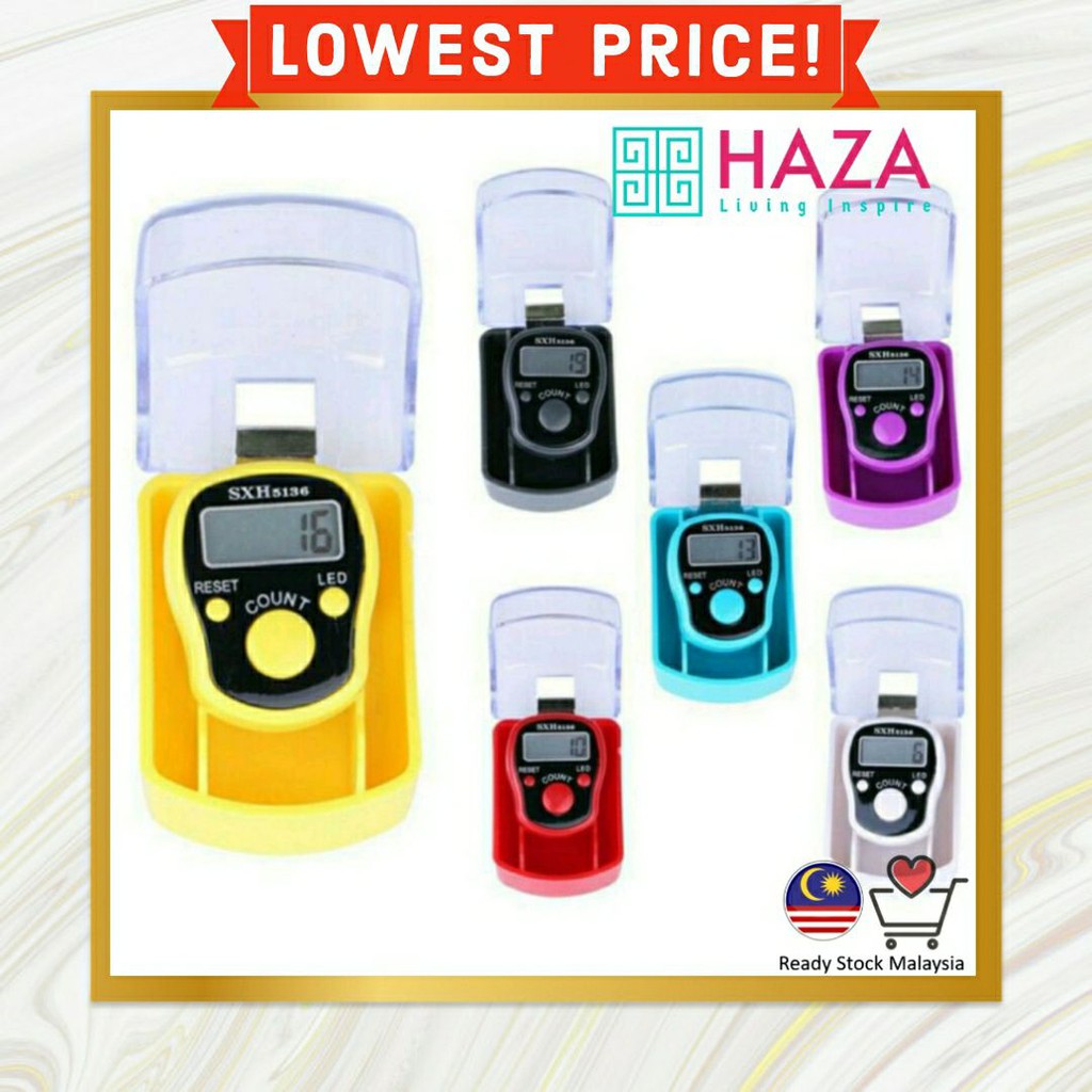 🔥 READY STOCK 🔥 Tasbih LED + Casing Box (Boleh Pilih) Digital Doorgift ...