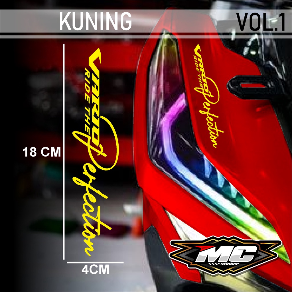 Cutting Sticker Vario - Honda Vario Signature Motorcycle Variation Trim ...