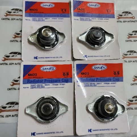 GENUINE Sankei Radiator Cap Silicone R124 R125 R126 R148 Perodua/Proton ...