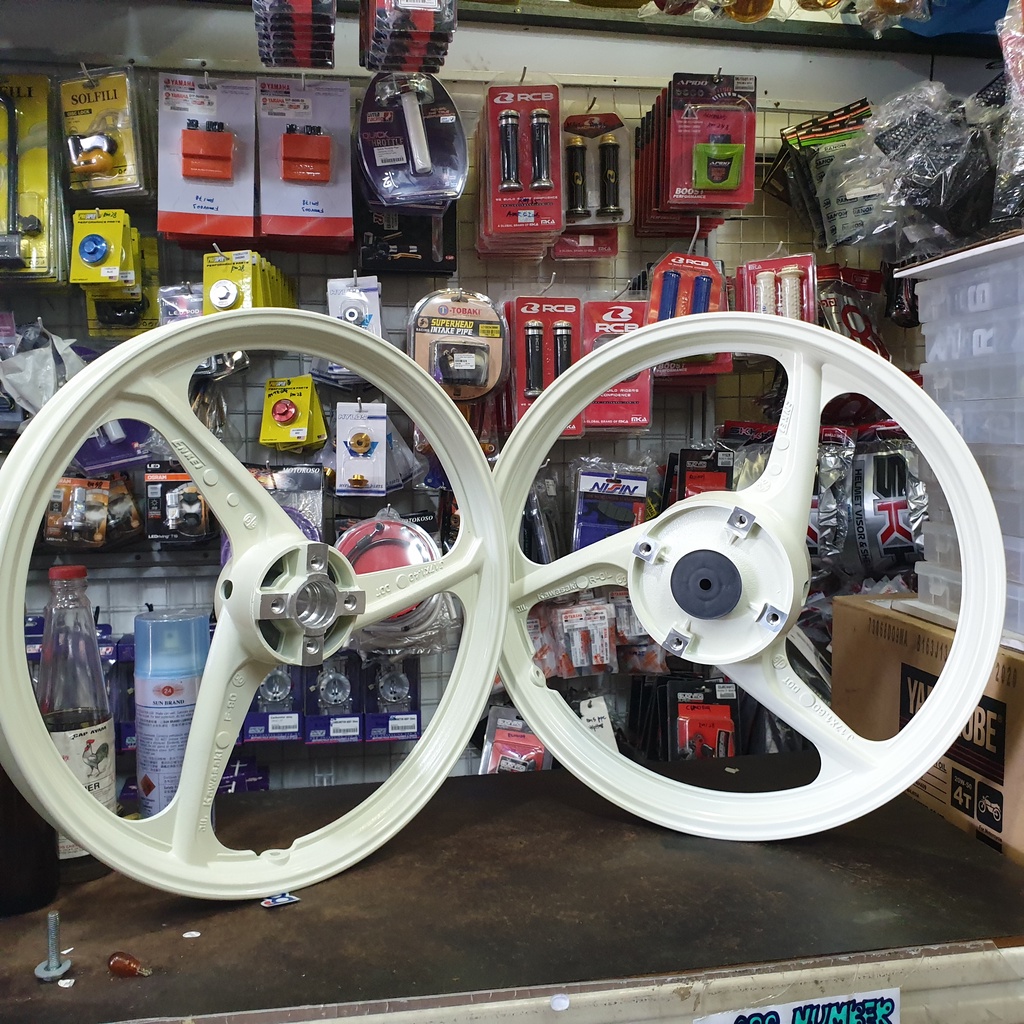 MODENAS DINAMIK 120CC GT128 SPORT RIM 3 BATANG ENKEI KAWASAKI HIGH ...