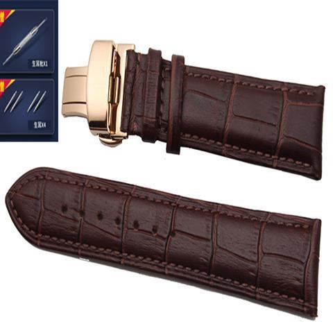 Orient watch strap cowhide leather strap Men's and Women's watchband ...