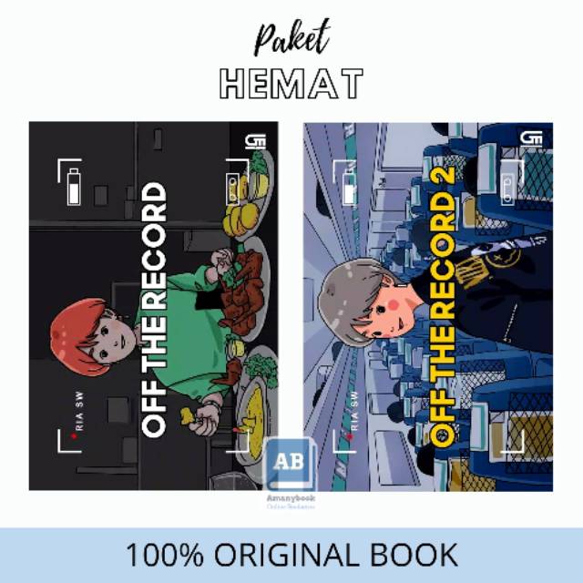 (Save Package) 2 Book OFF THE RECORD - RIA SW (100% ORIGINAL) | Shopee ...