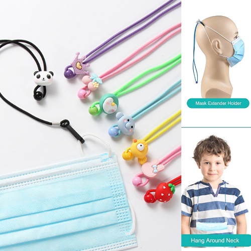 Children Cute Face Mask Strap Kids Lanyard Mask Chain Tali Pengantung ...