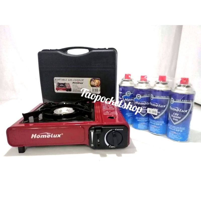 Portable Gas Cooker/Gas Stove/Kompor Gas Mudah Alih/Homelux Portable ...
