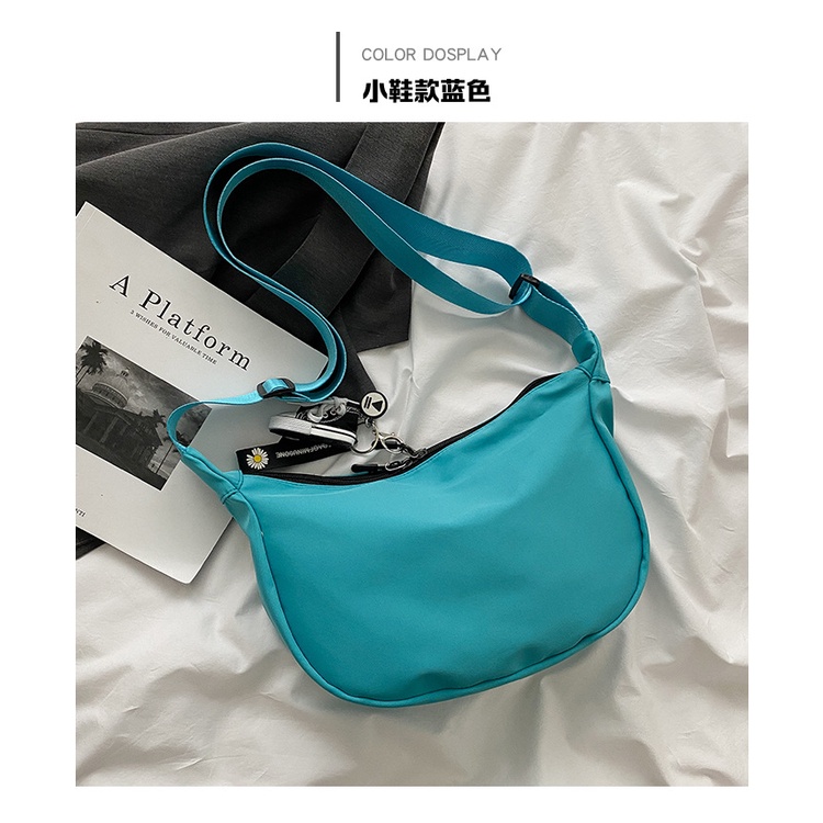 Sling bag korean large dumpling bag big shoulder bag women crossbody ...