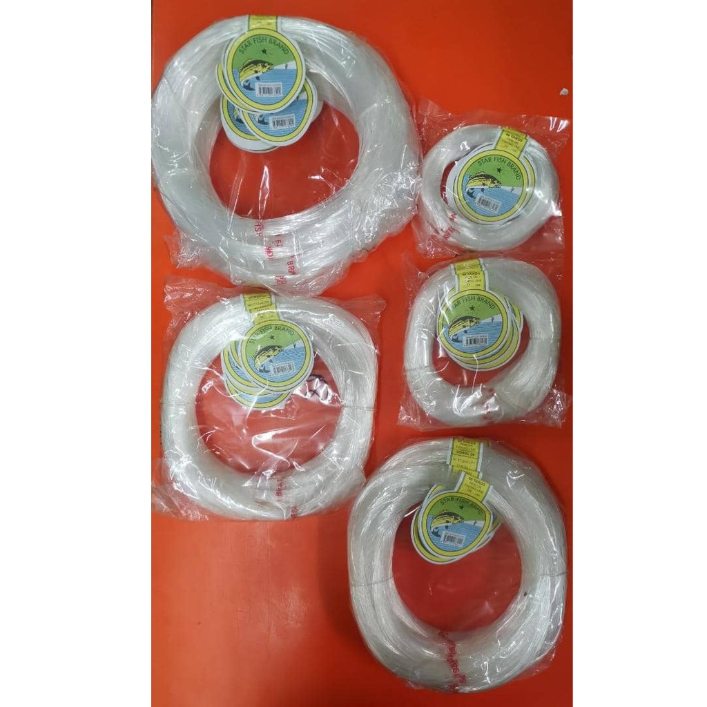 STARFISH - Tangsi Cap Ikan Kuning / PERLON FISHING LINES (40YDS x 10 ...