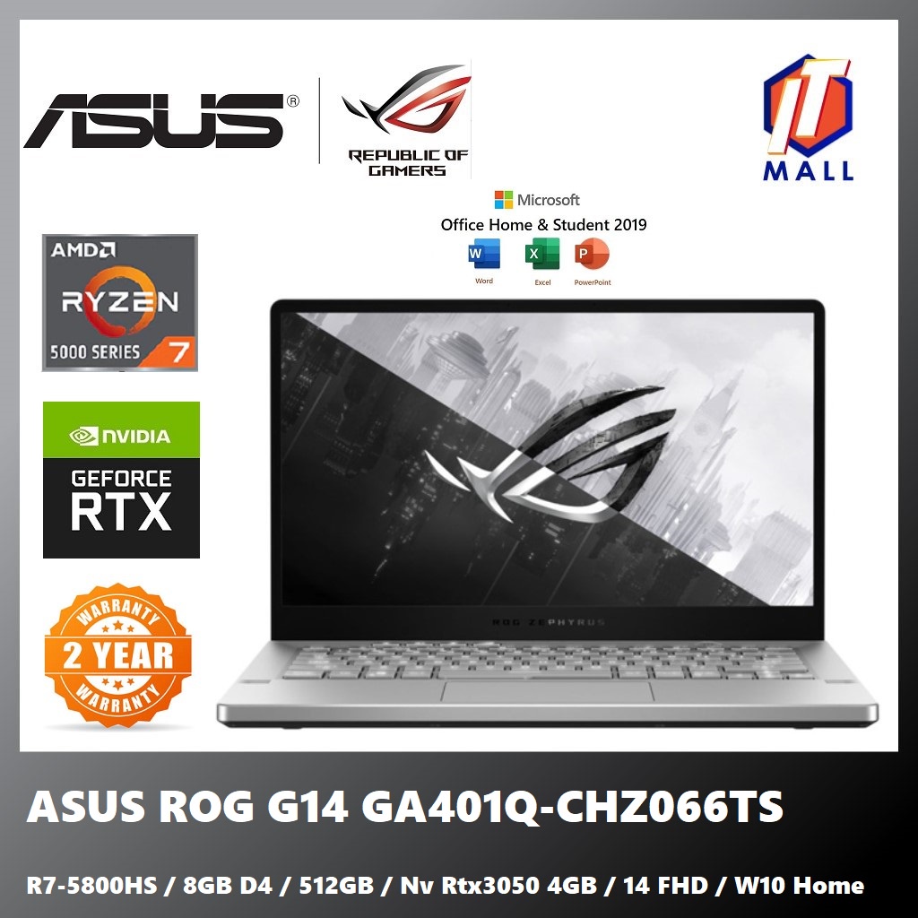 Asus ROG Zephyrus G14 GA401Q-CHZ066TS | Shopee Malaysia