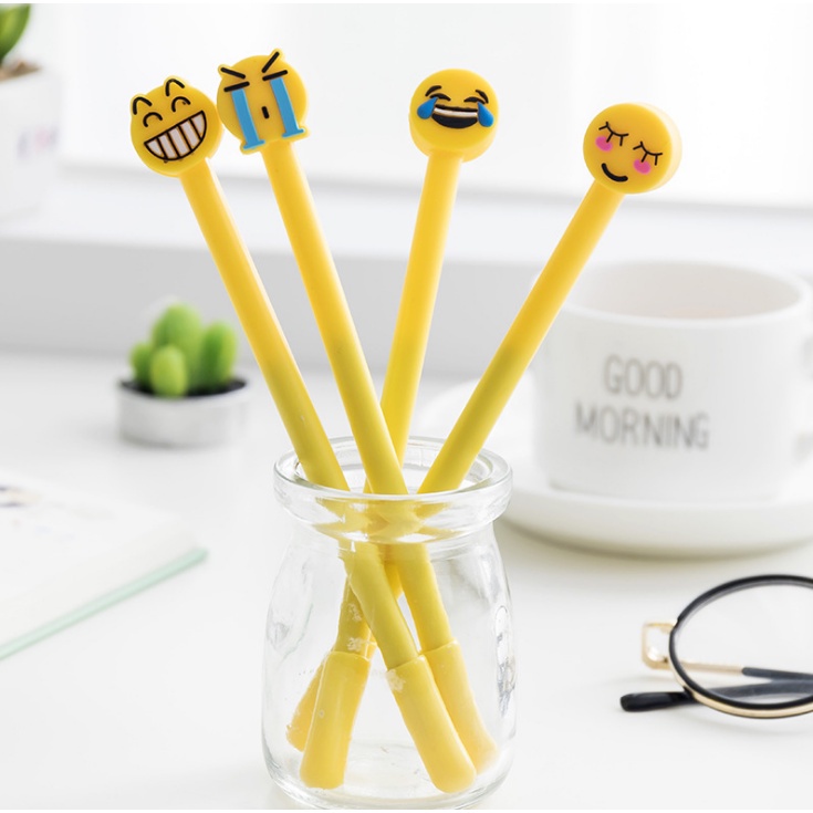 Ready Stock!!!!!Smile Face Ball Point Pen School Kid Children Student ...
