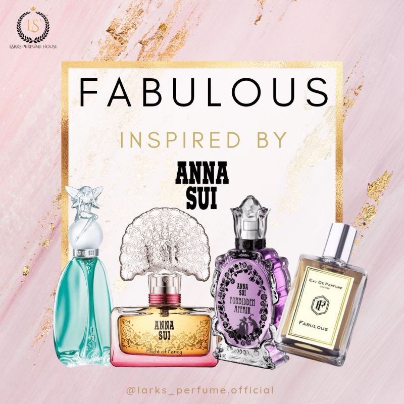 Anna Sui Secret Wish,Anna Sui Flight of Fancy, Anna #minyakwangimurah ...
