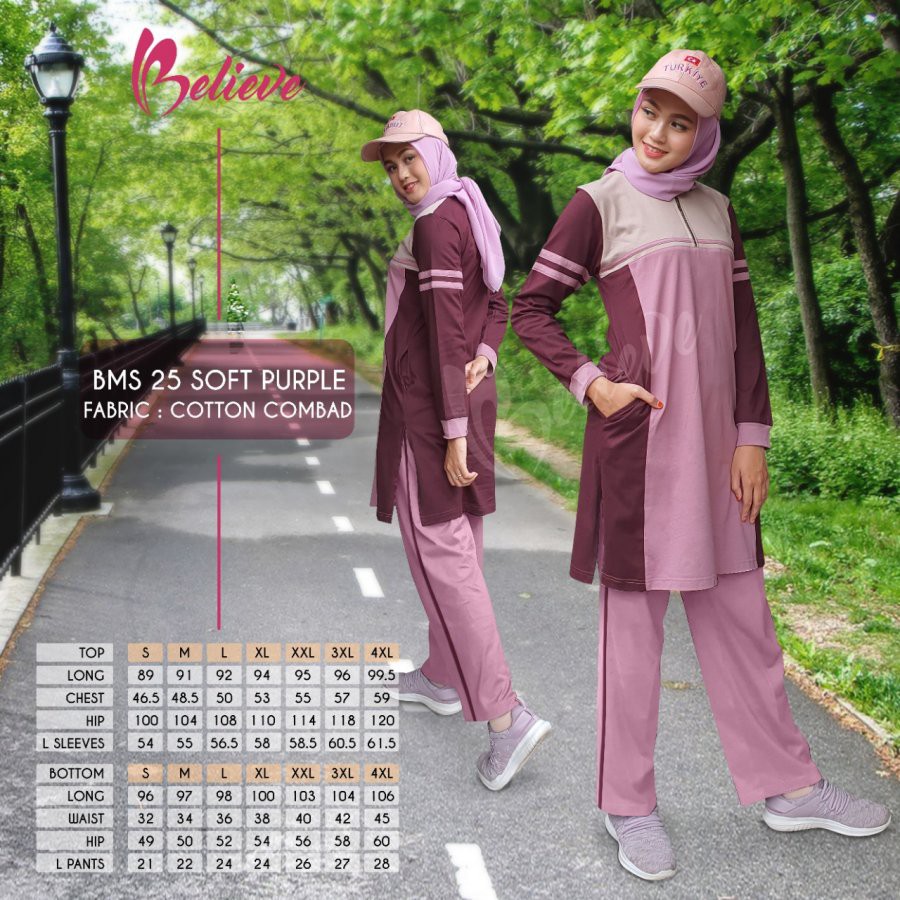 Bms 25 Soft Purple | Office Gymnastics Clothes | Office Gymnastics ...