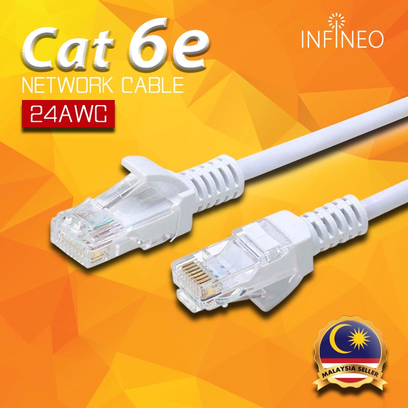 Infineo Cat6 Cat6e Network Cable LAN Cable RJ45 Ethernet 1.5Meter ...