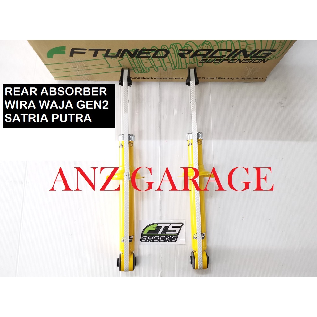 PROTON WIRA WAJA GEN2 PUTRA SATRIA FTUNED SPORT ABSORBER FRONT REAR ...
