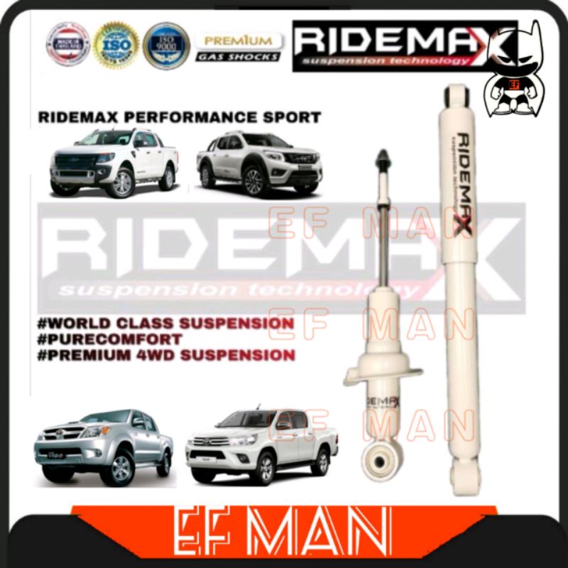 🇹🇭 RIDEMAX HILUX RANGER NP300 PERFORMANCE SPORT ABSORBER PREMIUM VIGO ...