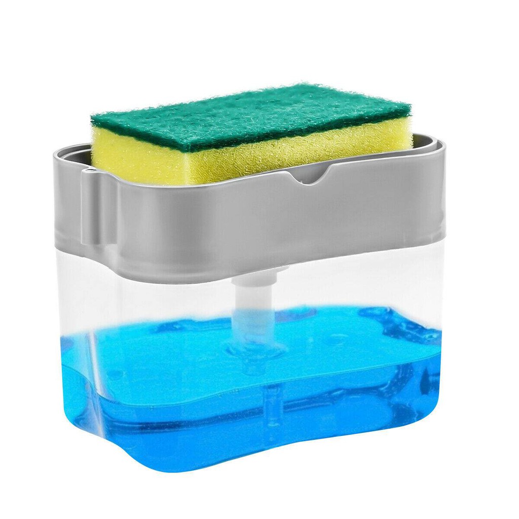 ( Free Sponge ) Bekas Sabun Basuh Pinggan 2 Dalam 1 | Shopee Malaysia