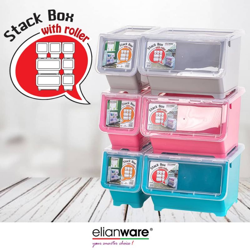 Elianware Stack Box With Roller / Storage Box / Storage Cabinet - E626 ...