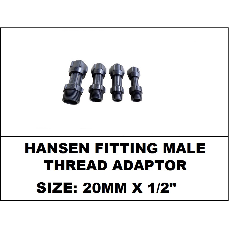 HANSEN MTA / HANSEN Male Thread Adaptor / HANSEN MALE THREAD ADAPTOR ...