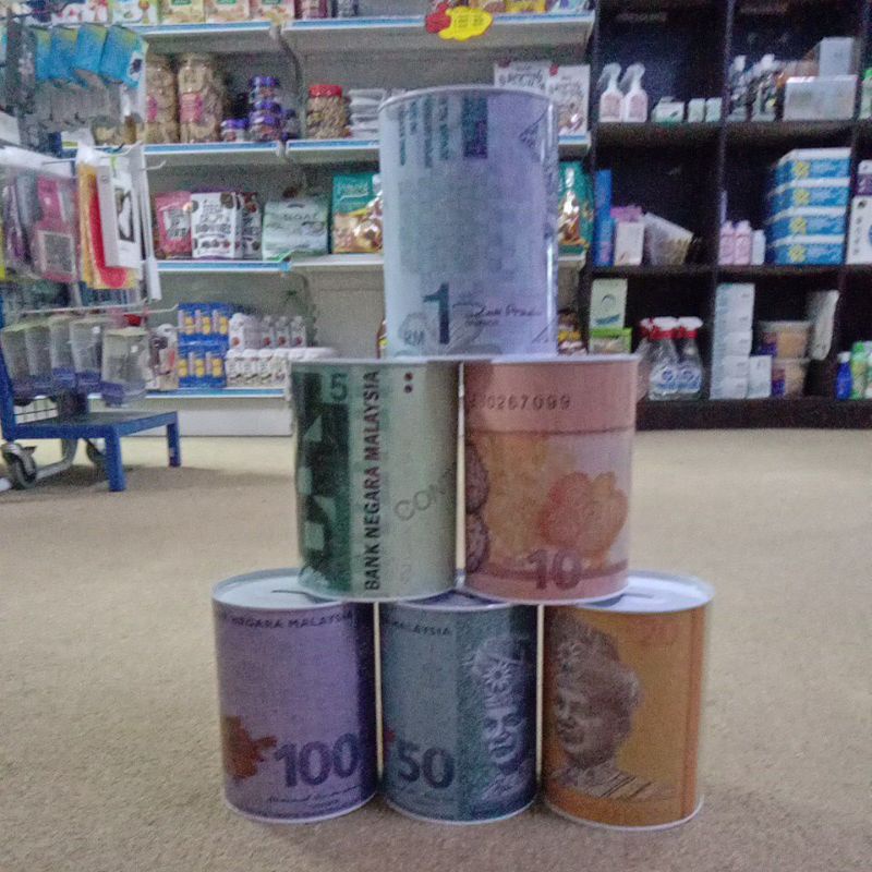 Tabung Duit Ready Stock | Shopee Malaysia