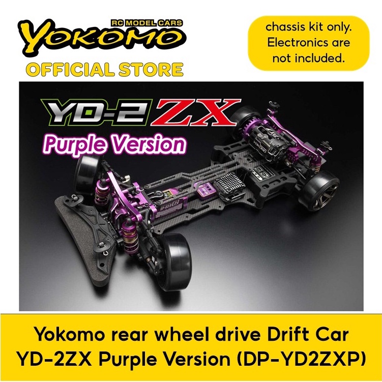 Yokomo rear wheel drive Drift Car YD-2ZX Purple Version (DP-YD2ZXP) | Shopee Malaysia