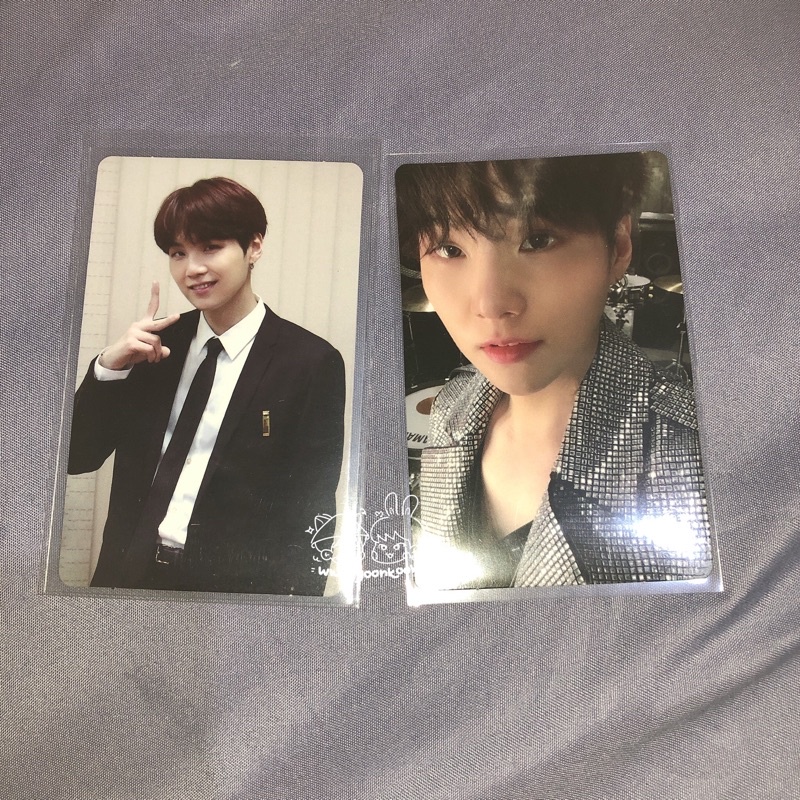 (Booked) 2018 BTS SUGA & SUGA Route Photocard only Memory Card | Shopee ...