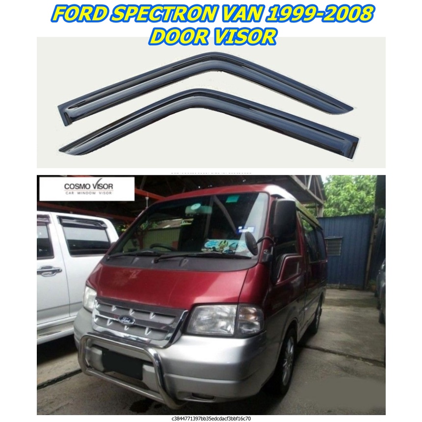 FORD SPECTRON VAN 2DOOR 1999-2008 ( SMALL 3") DOOR VISOR | Shopee Malaysia