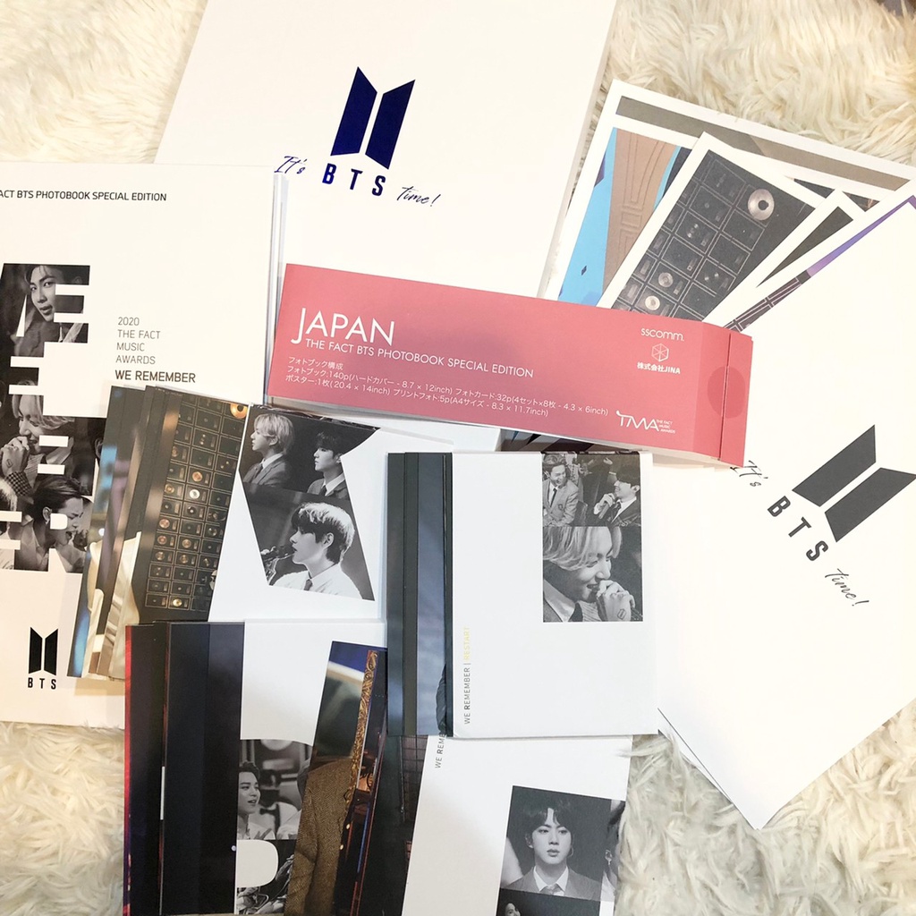 THE FACT BTS PHOTOBOOK SPECIAL EDITION It's time | Shopee Malaysia