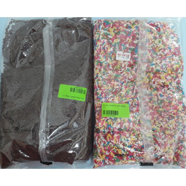(NEW STOCK) CHOC RICE/COLOUR RICE 500G | Shopee Malaysia
