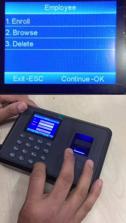 TOP SELLING HOMIE Biometric Fingerprint Attendance Machines Absence ...