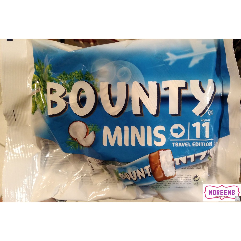 Bounty Minis Chocolate Travel Edition | Shopee Malaysia