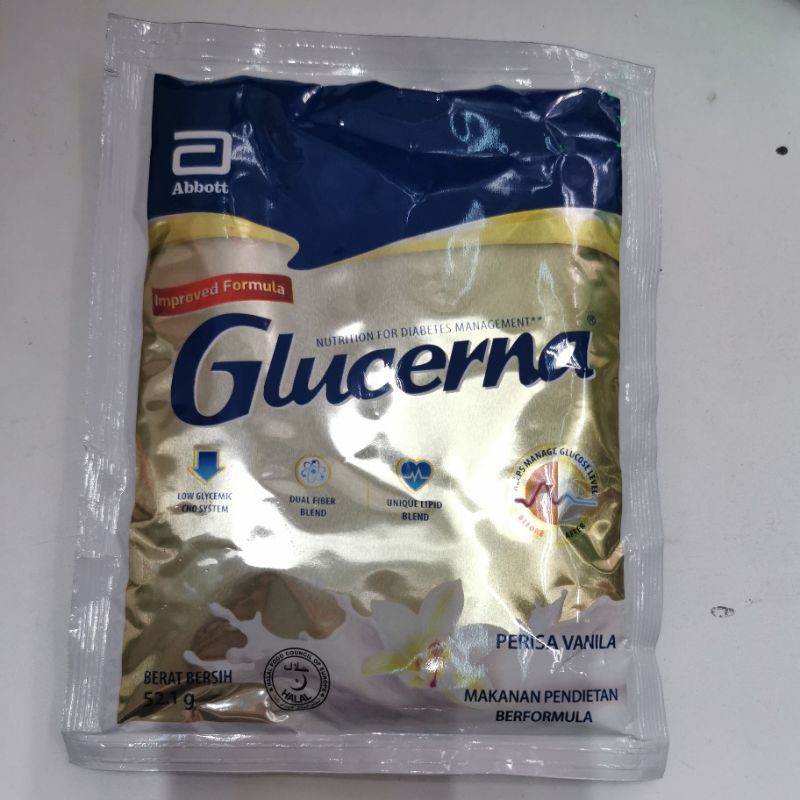 glucerna sachet 52.1g 1 packet exp:2/2026 GLUCERNA PACKET SACHET Abbott ...