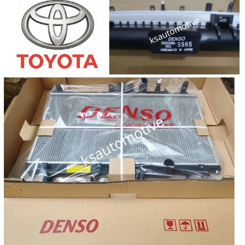READY STOCK ORIGINAL DENSO RADIATOR TOYOTA VELLFIRE/ALPHARD ANH10/ANH20 ...