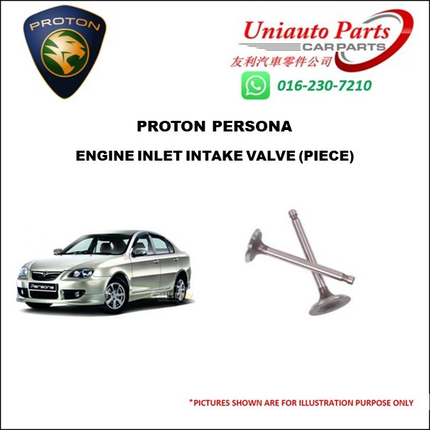 PROTON PERSONA ENGINE INLET INTAKE VALVE (PIECE) | Shopee Malaysia