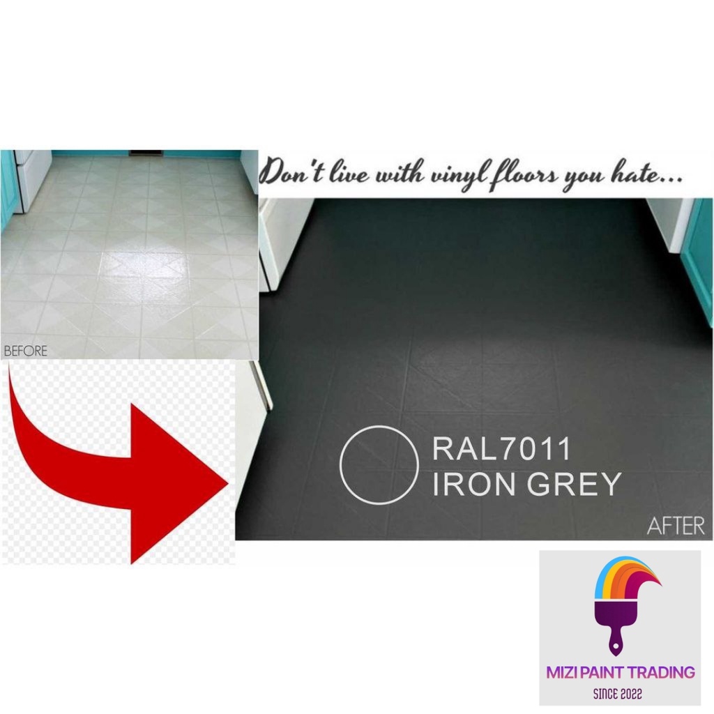 1L ( 1 LITER ) EPOXY FLOOR PAINT / CAT EPOXY LANTAI ( HEAVY DUTY Brand ...