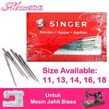 Jarum SINGER original 2020 | Shopee Malaysia