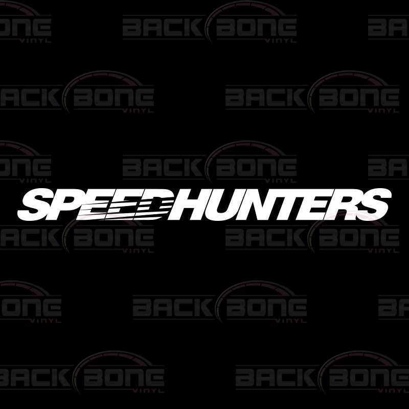 SPEEDHUNTERS LOGO CAR STICKER #1 | Shopee Malaysia