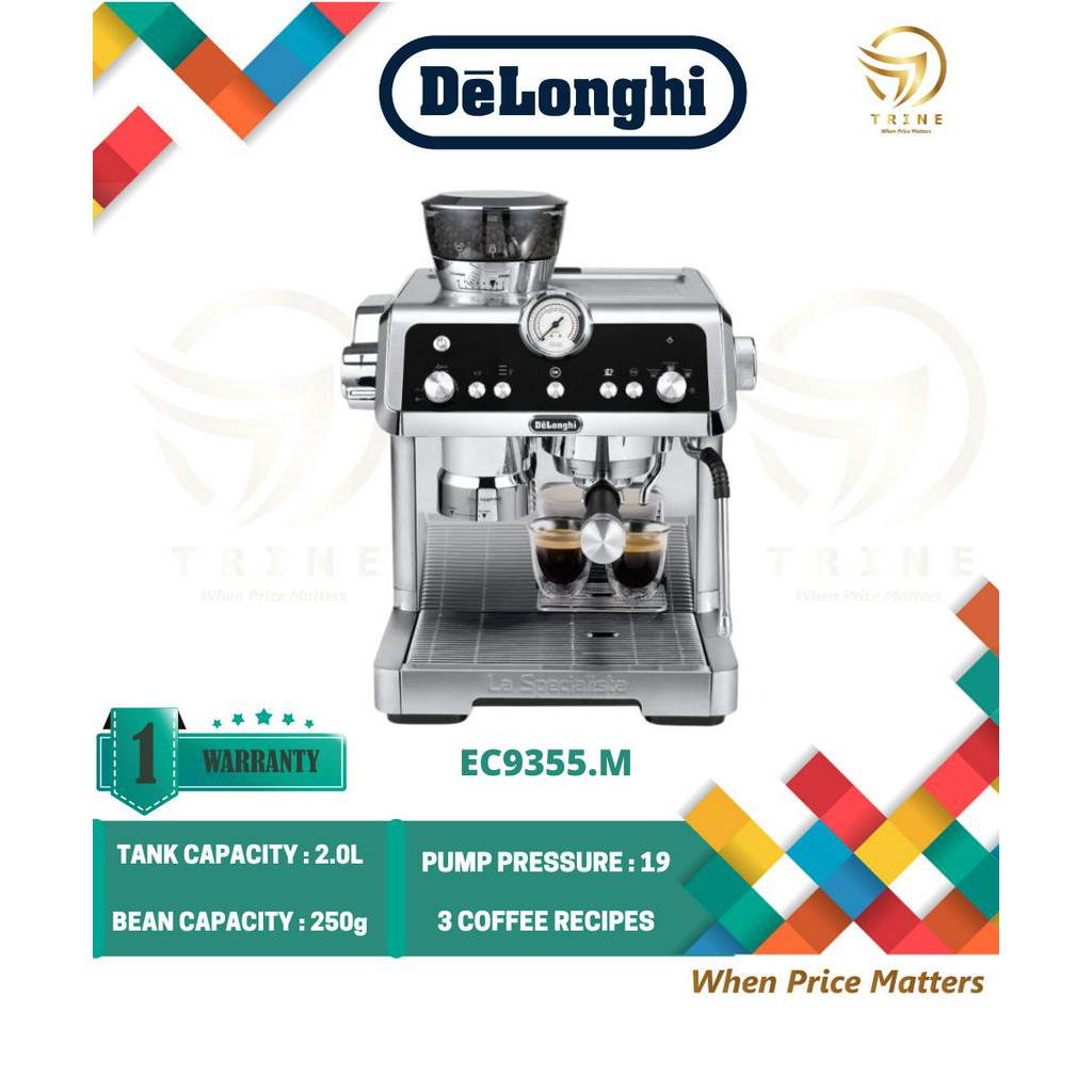 DeLonghi La Specialista Prestigio Pump Espresso Coffee Machine EC9355.M ...