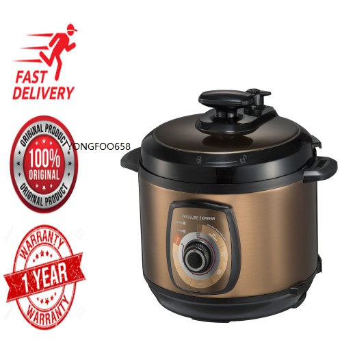 MIDEA 5.0L Pressure Cooker with Dual Inner Pot MY-CH502A | Shopee Malaysia