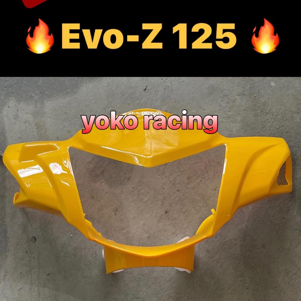 DEMAK EVO-Z125 HEAD LAMP COVER - YELLOW (OE) ORIGINAL // EVO Z 125 R EVOZ125 EVO Z 125 HANDLE ...
