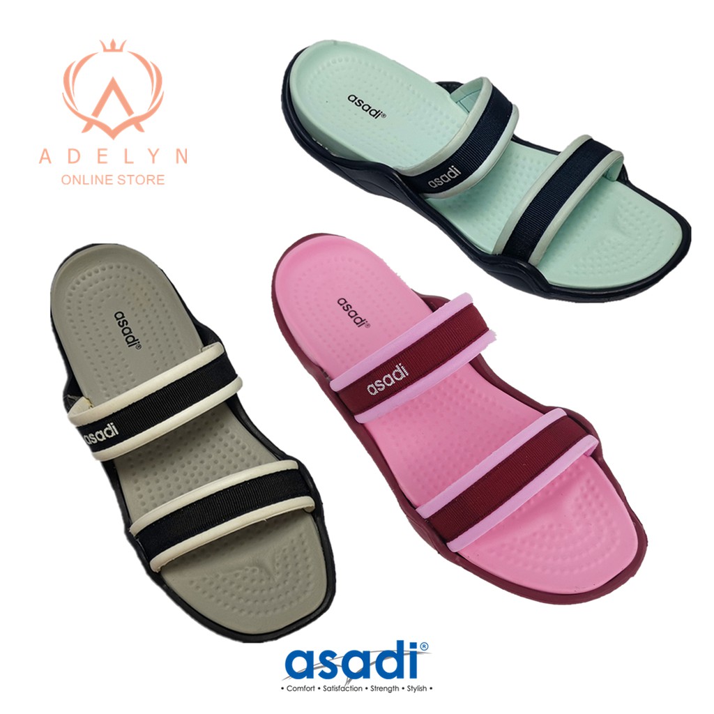 ASADI Adult WOMEN LADIES COMFORT SLIPPER AD1 1293 / KASUT SANDLE ...