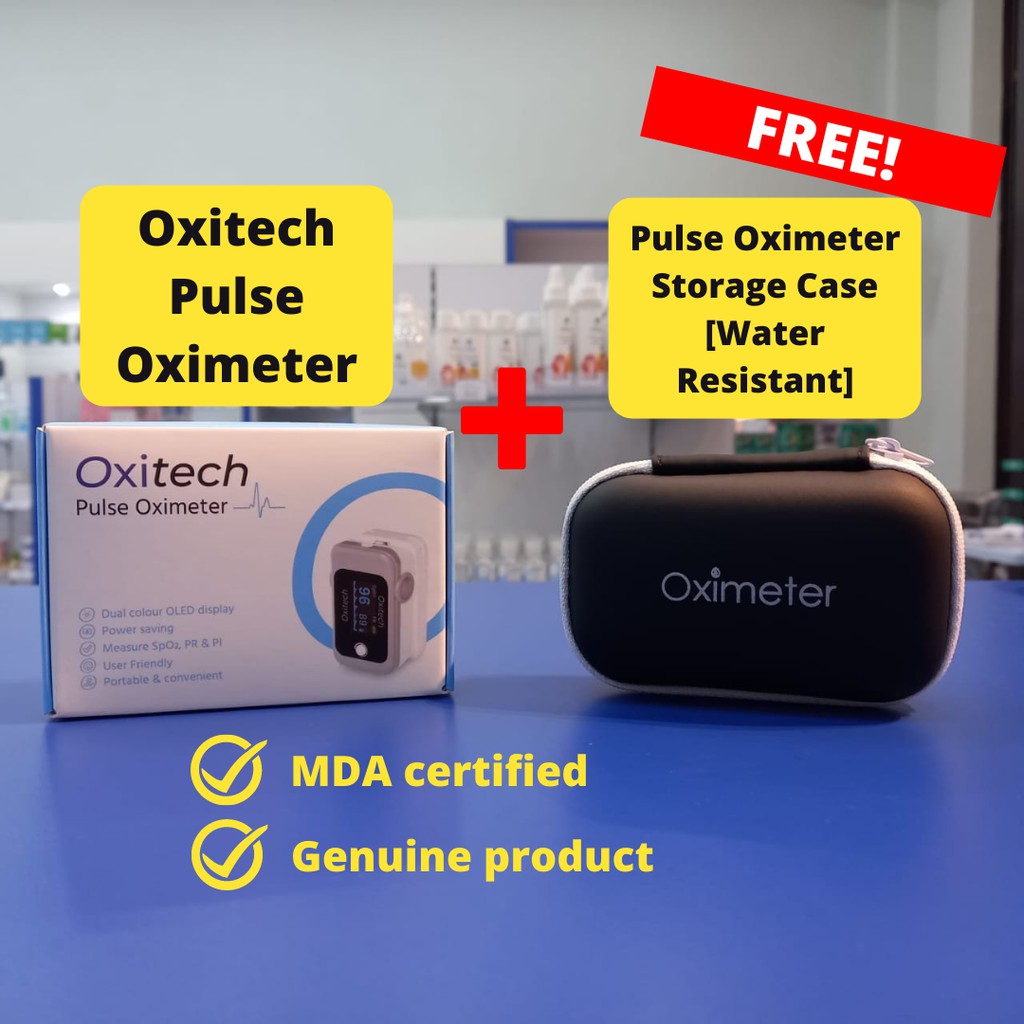 Oxitech Pulse Oximeter MDA Approved (1 Year Warranty) | Shopee Malaysia