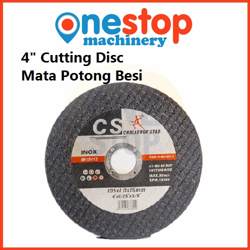 4" Cutting Disc , CHALLENGE STAR / Takutsu CUTTING DISC 4" Makita ...
