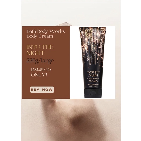 BATH BODY WORK BODY CREAM (226g/8oz) | Shopee Malaysia