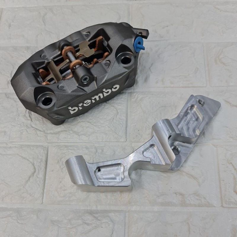 《Bracke》Yamaha Nmax brake Caliper M3 100mm Caliper Bracket | Shopee ...