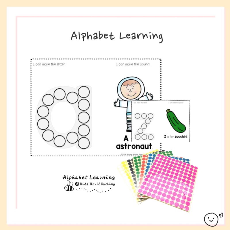 Learn Alphabet Do A Dot Activity Alphabet Colouring Book Capital ...