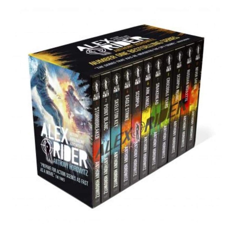 UK GENUINE ALEX RIDER BOX SET 13 BOOKS | Shopee Malaysia